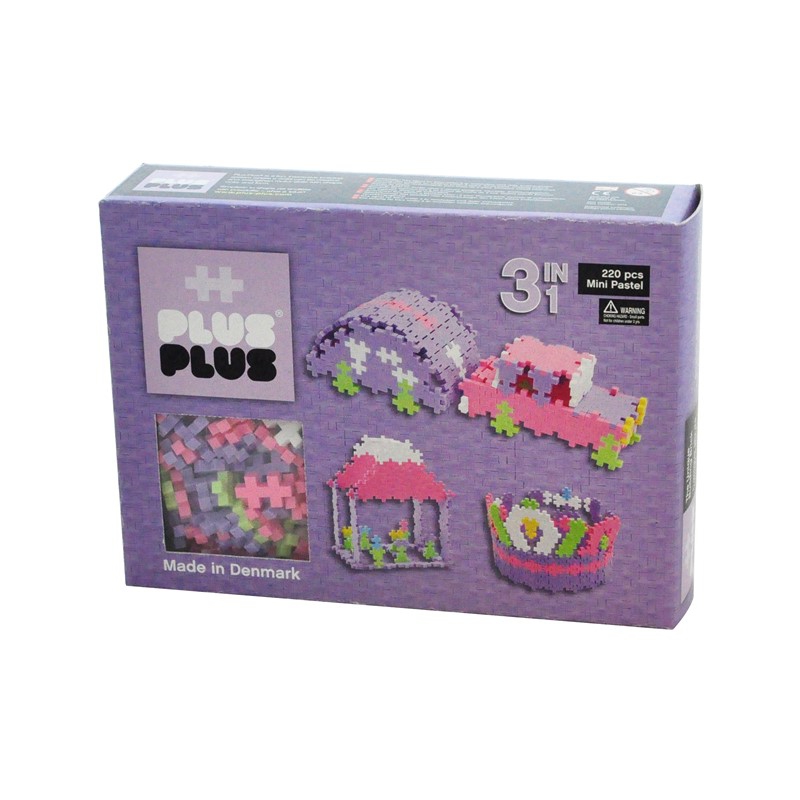 Plus Plus: Mini Pastel 3-i-1 (220) - Byggleksaker.se