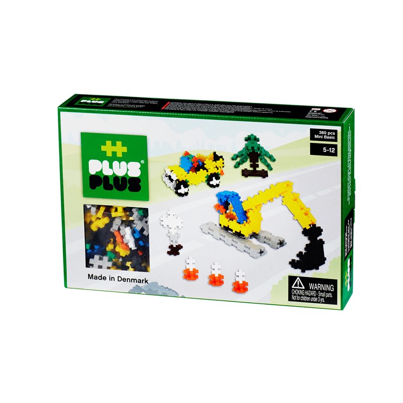 Plus Plus: Mini Basic Road Construction (360) - Byggleksaker.se