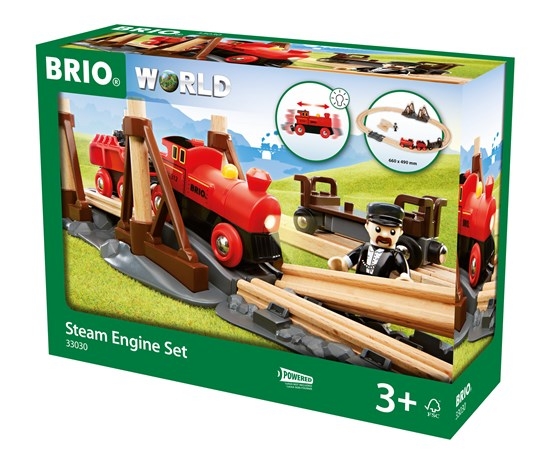Steam Engine Set - Byggleksaker.se