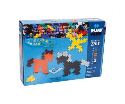 Plus Plus: Mini Basic Horses (220) - Byggleksaker.se