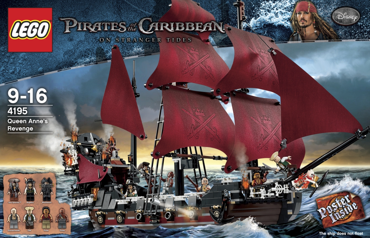 Svartskäggs skepp - Byggleksaker.se